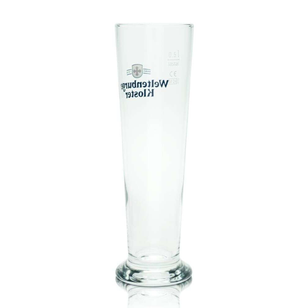 Weltenburger Kloster beer glass 50 cl